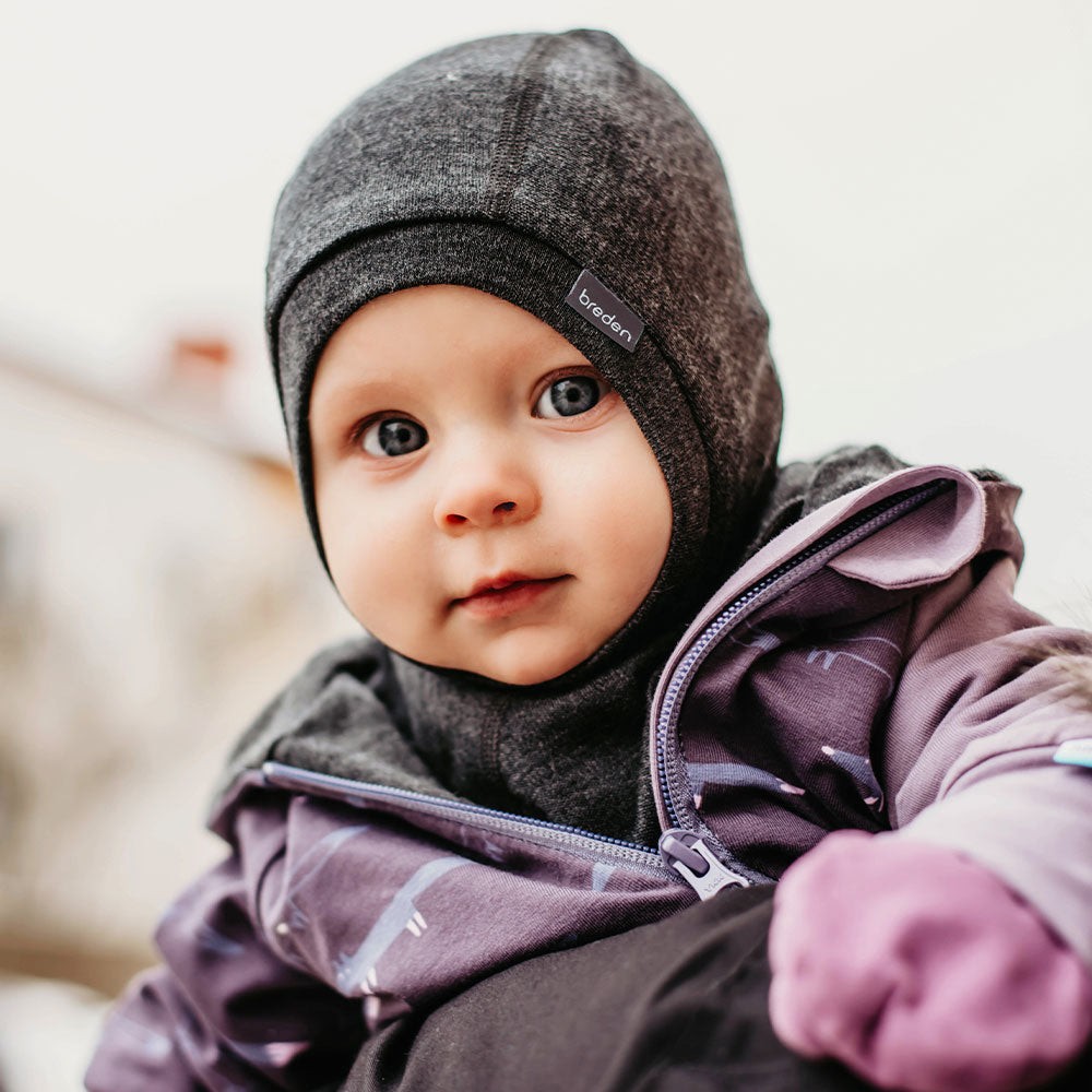 100% Merino Balaclava Mask For Babies LOTTE | Hertwill