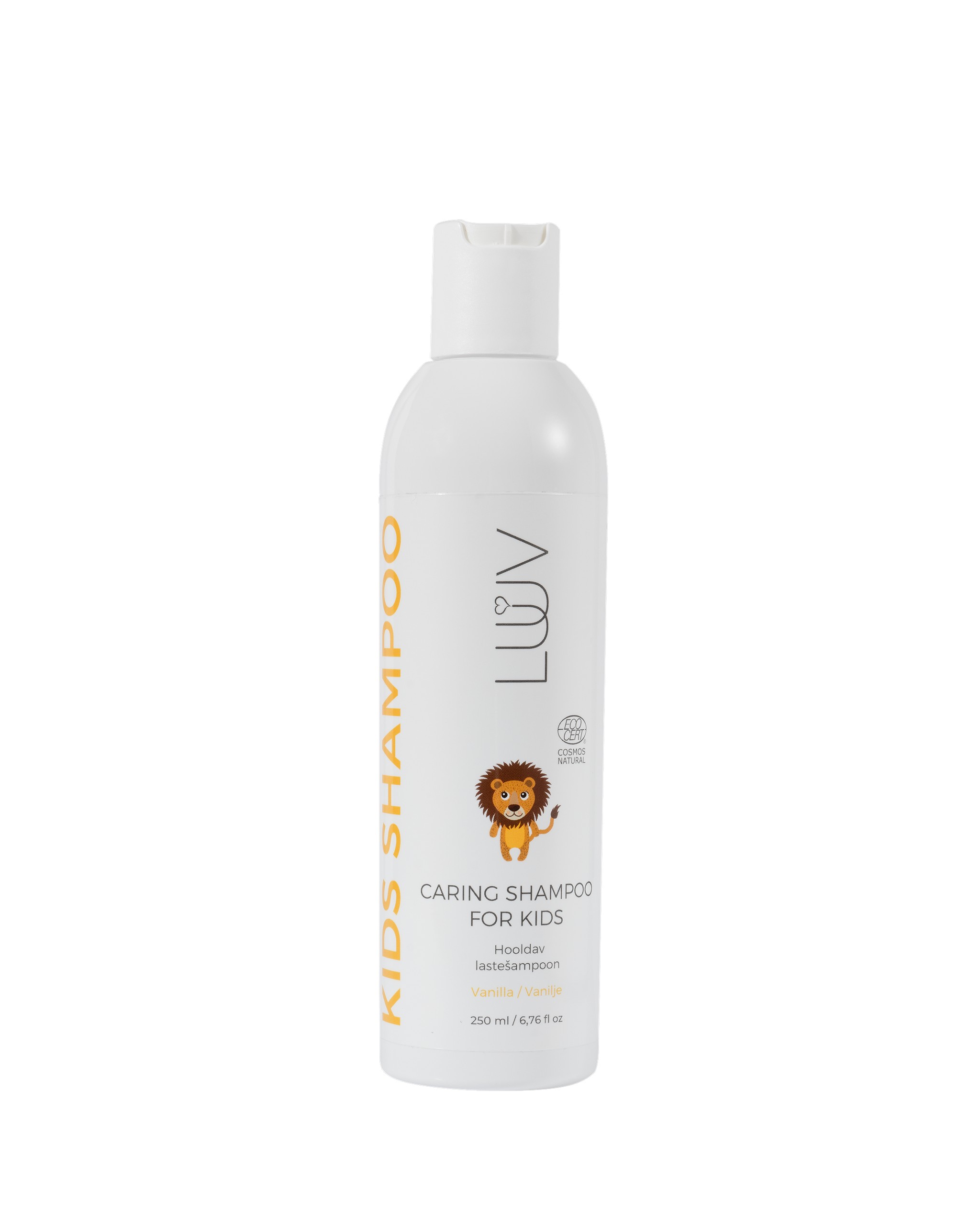 Caring Kid's Shampoo Vanilla COSMOS, 200ml | Hertwill