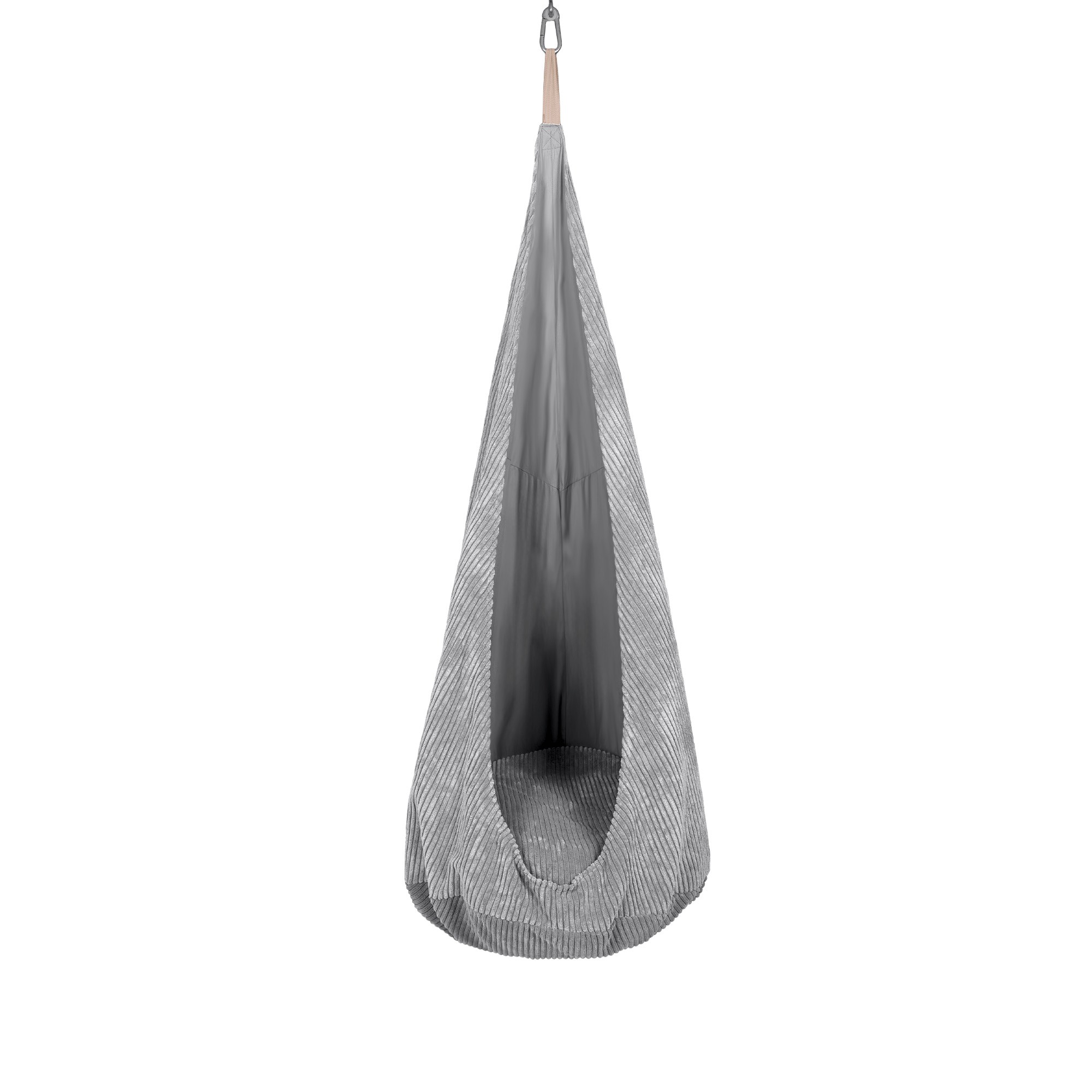 Cocoon Swing for Kids - Aesthetic Grey | Hertwill