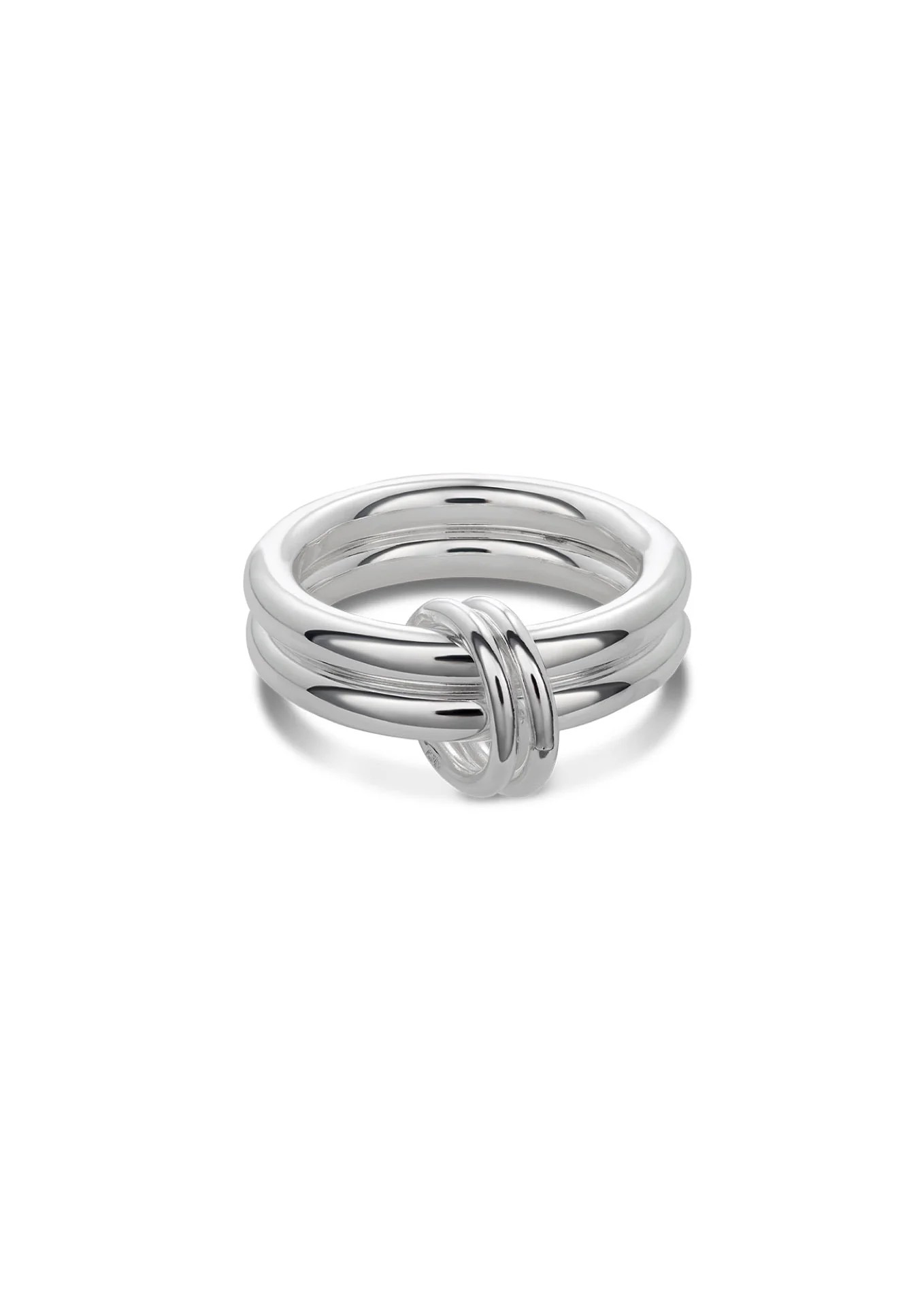 Double Ring - Silver | Hertwill