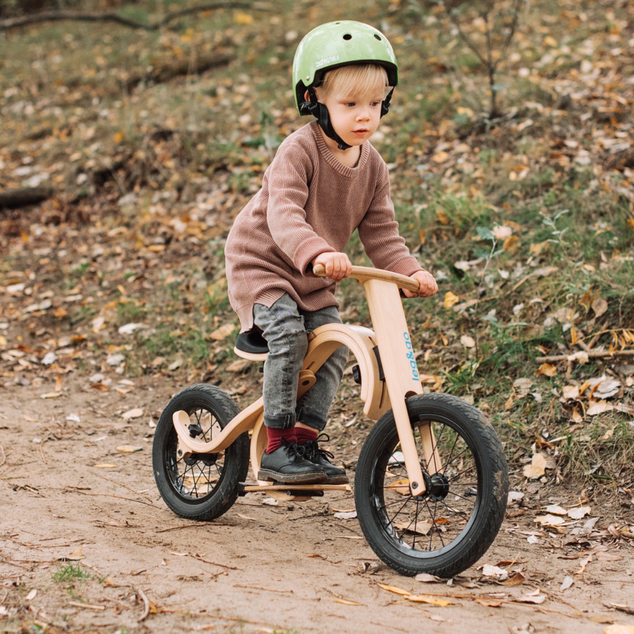 Downhill Add-on for the leg&go Balance Bike | Hertwill