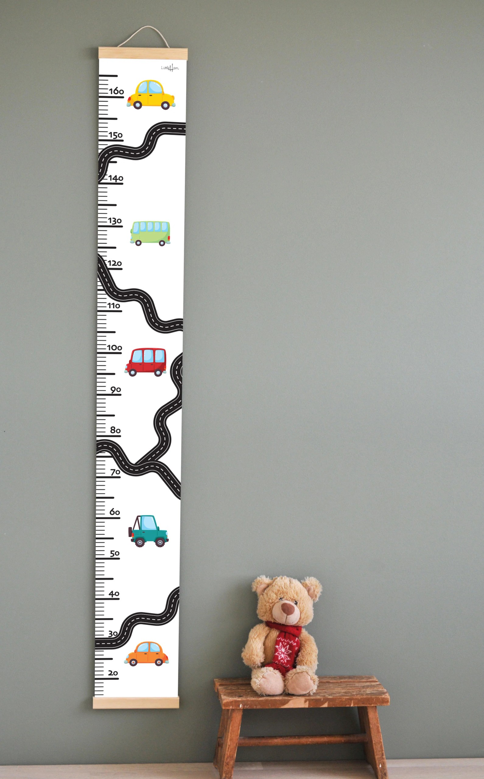 Growth Chart For Kids - Cars | Hertwill