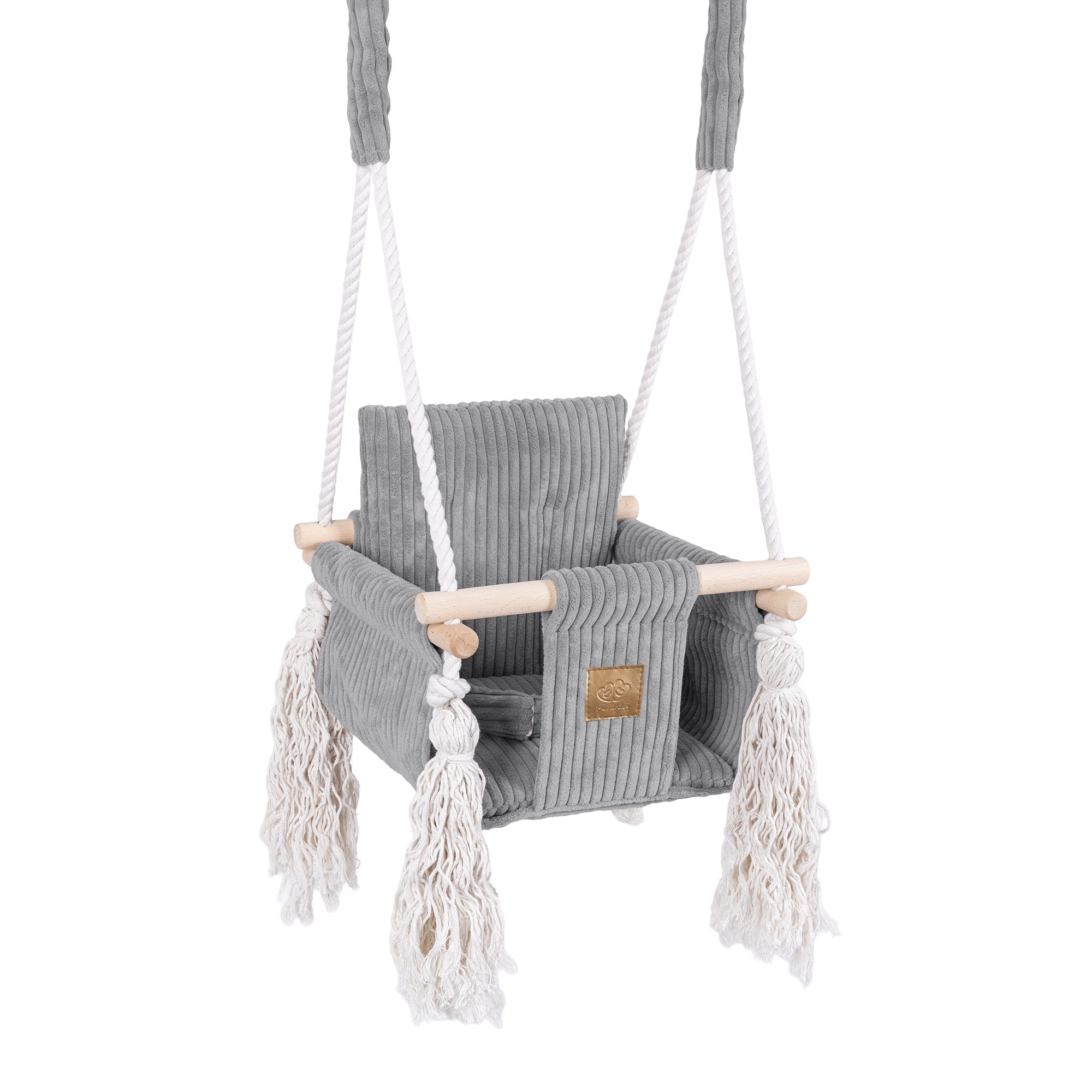 Indoor Baby Swing, Square - Grey | Hertwill