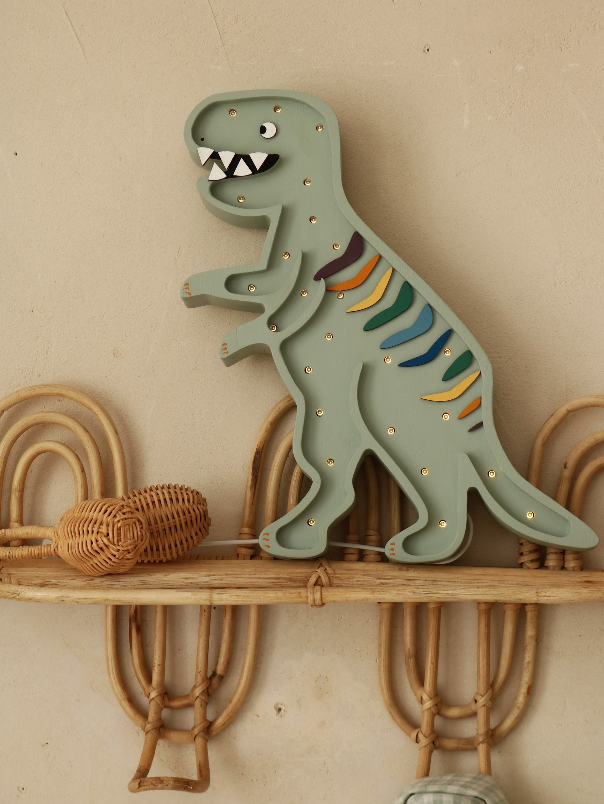 Little Lights Dinosaur T-Rex Lamp | Hertwill