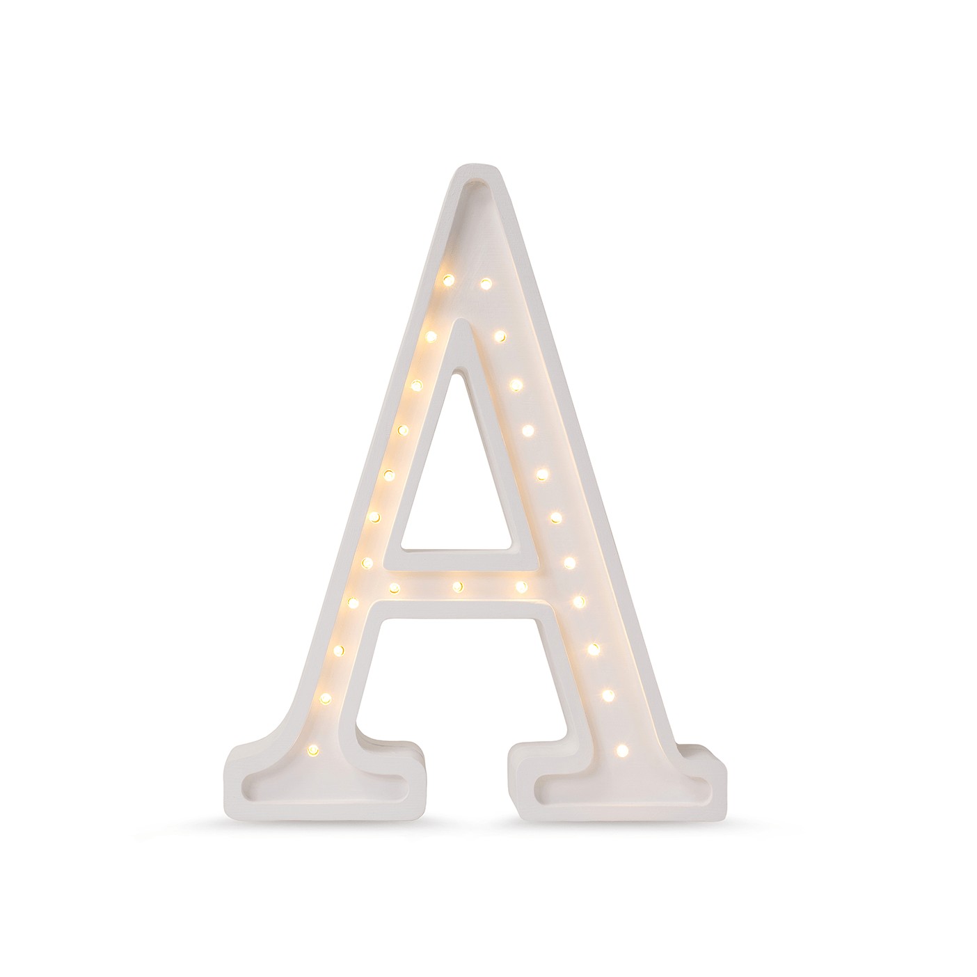 Little Lights Letter Lamp - A | Hertwill