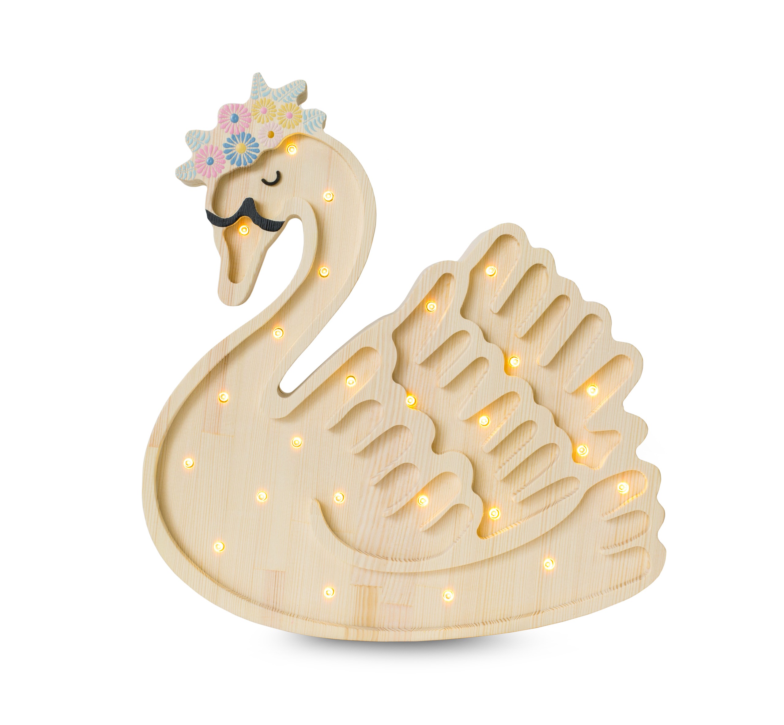 Little Lights Swan Lamp | Hertwill