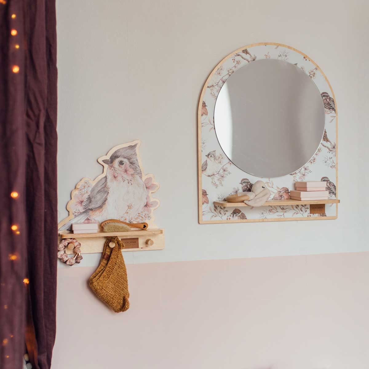 Mini Wall Shelf - Little Bird | Hertwill