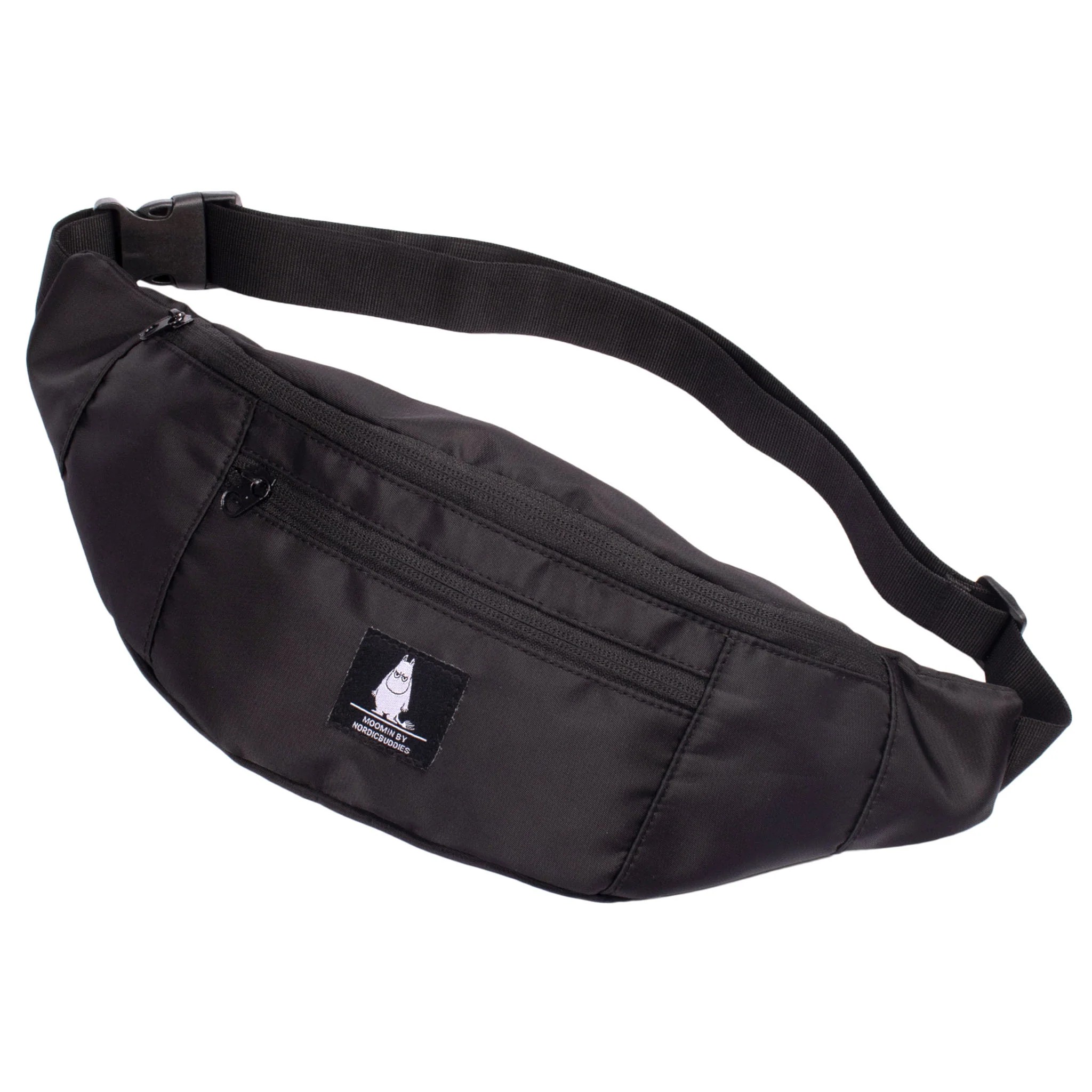 Moomintroll Waist Bag - Black | Hertwill