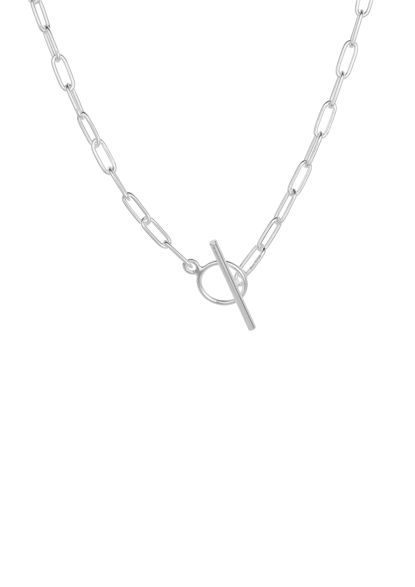 Paper Clip Choker - Silver | Hertwill