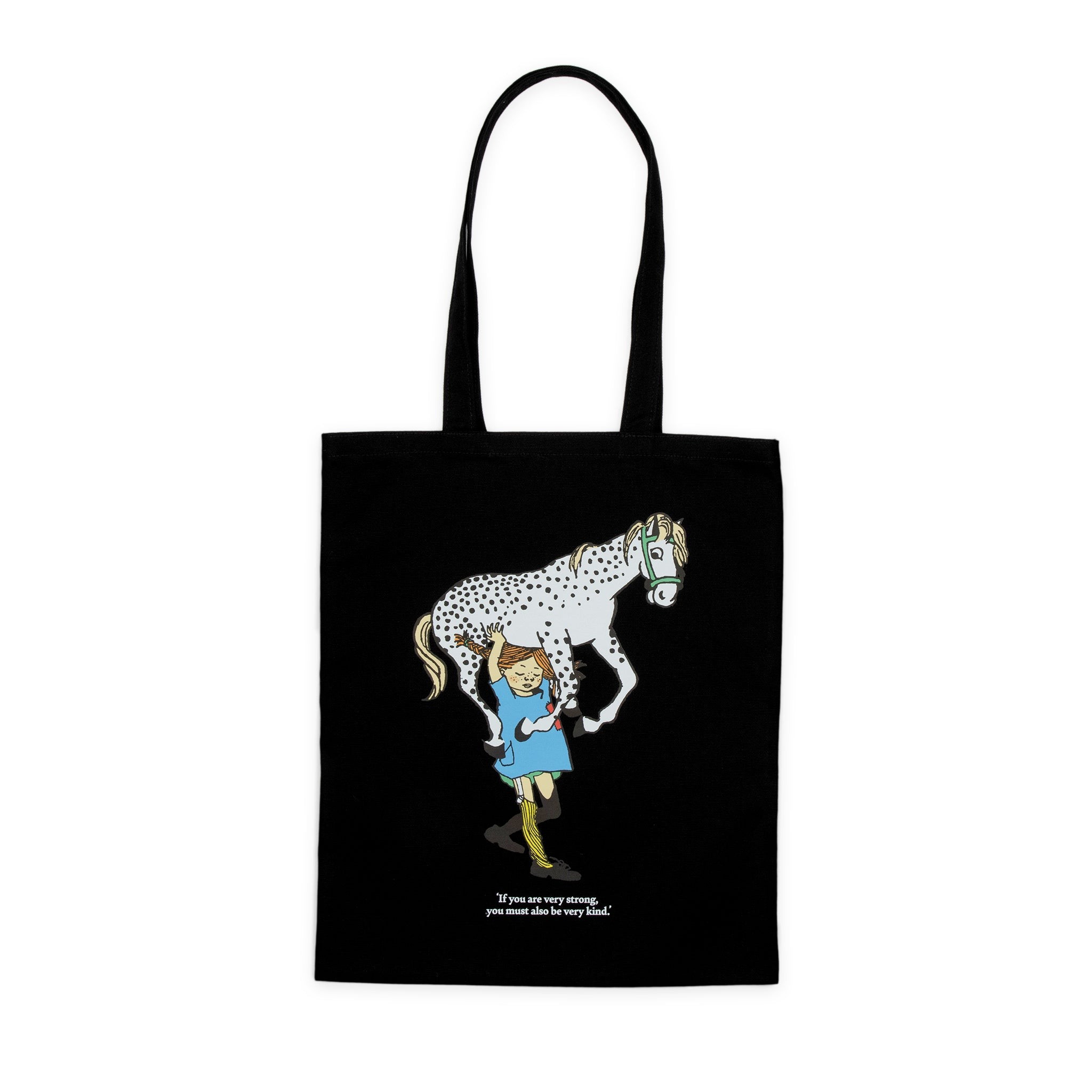Pippi Tote Bag - Lifting the Horse | Hertwill