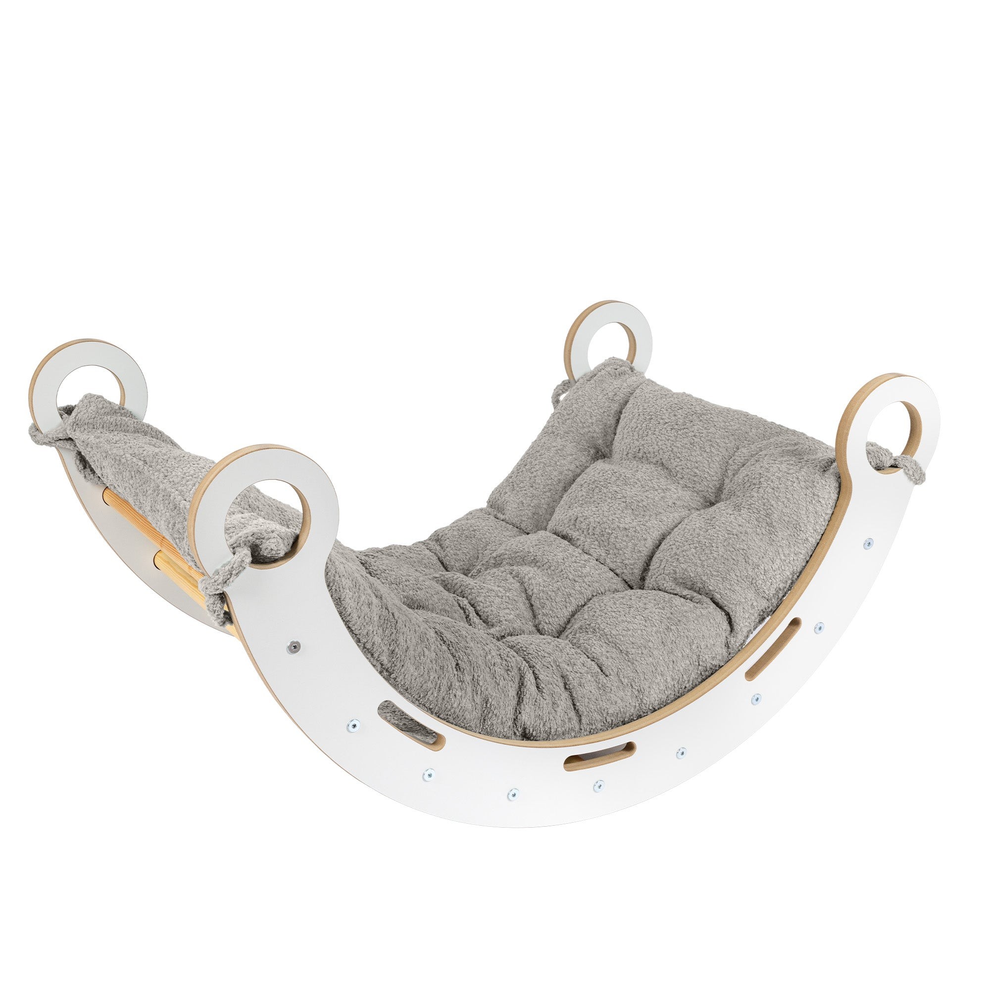 Snug Rocker for Kids - Tan Beige Pillow | Hertwill