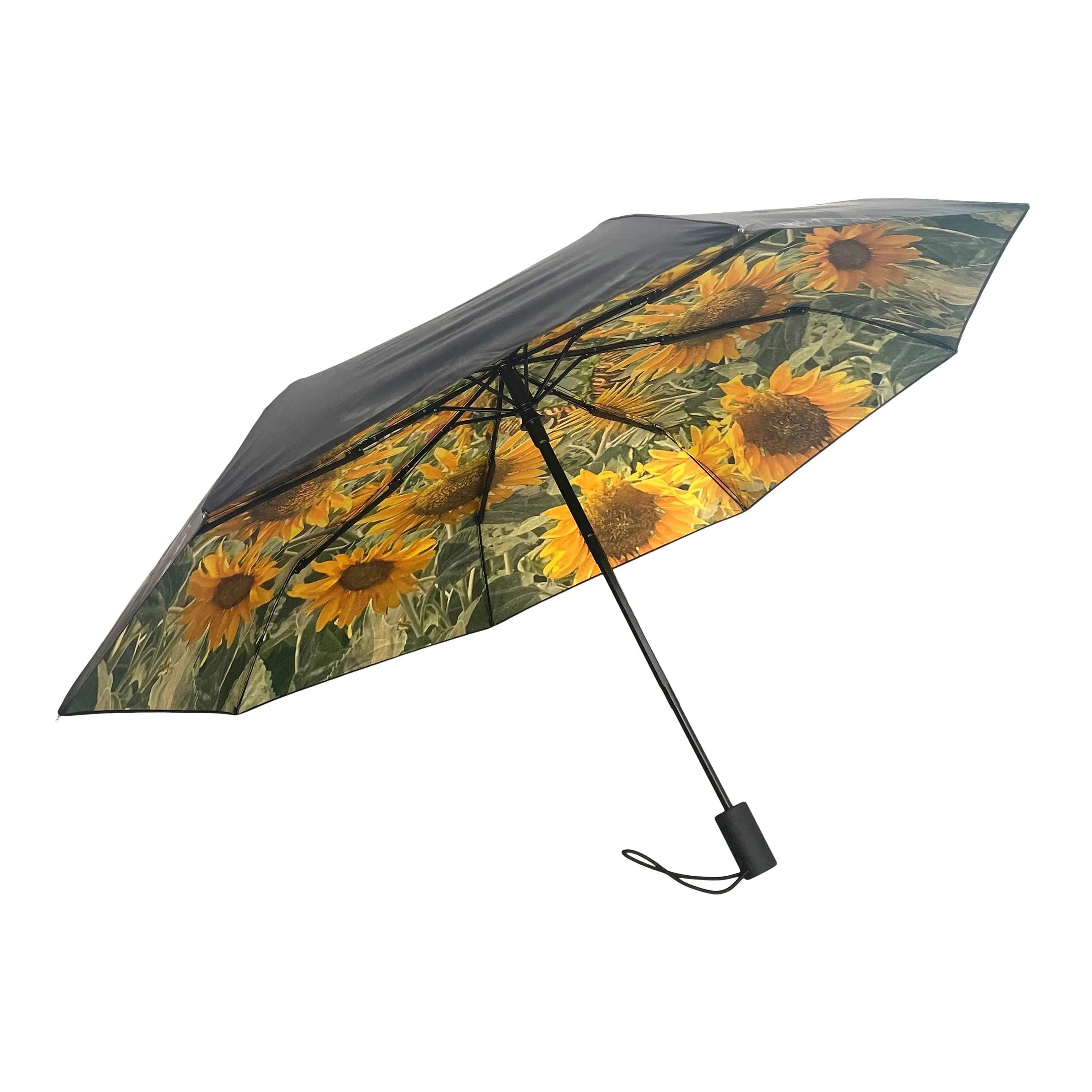 Sunflower Umbrella – Windproof & UPF50+ Protection | Hertwill