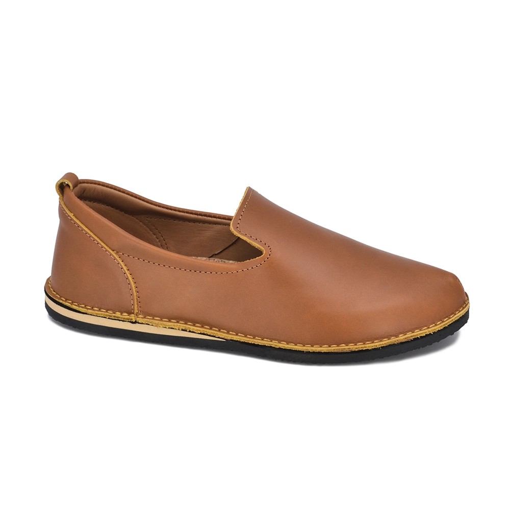 TOKU London Classic Shoes - Ocre | Hertwill