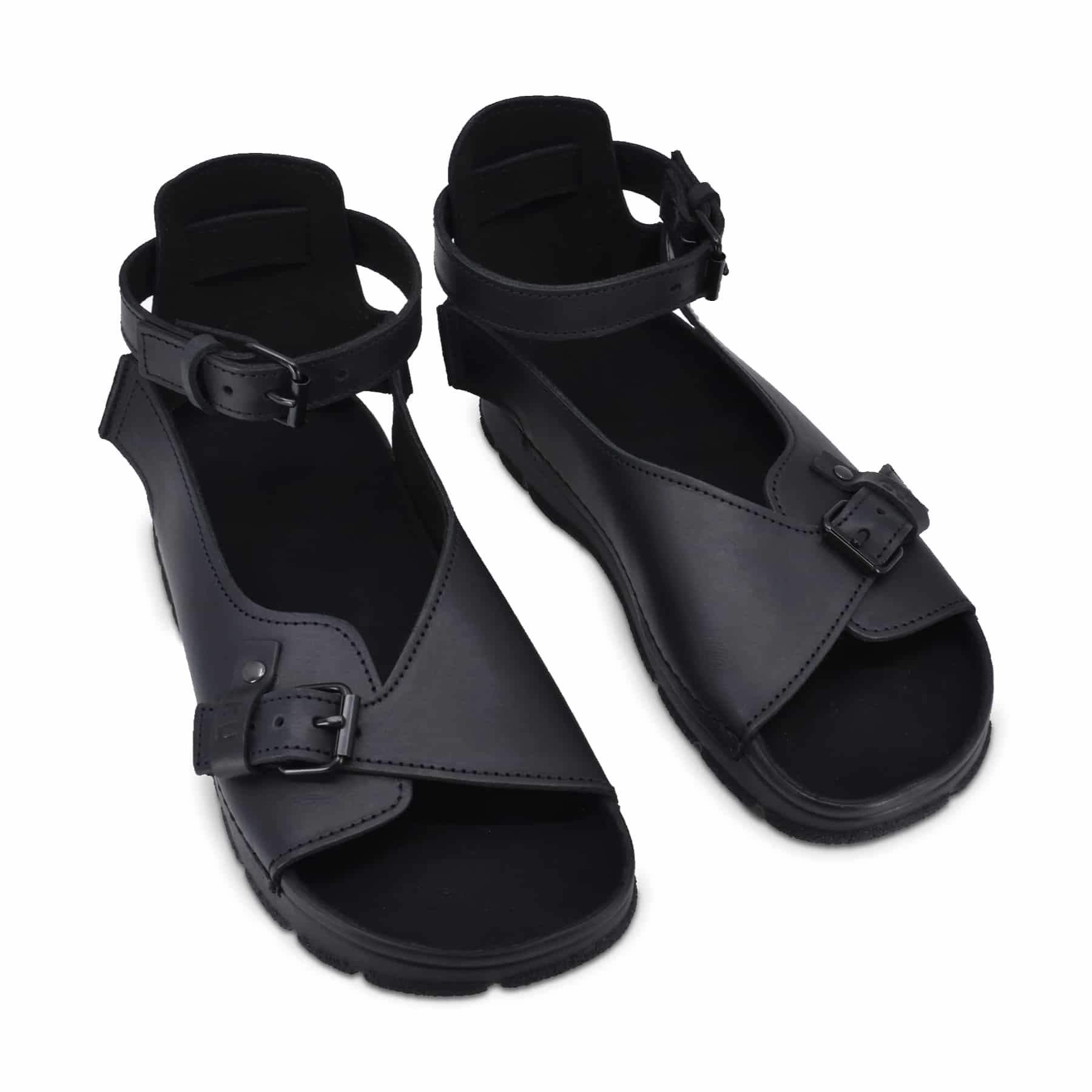 TOKU Athens Sandals - Black | Hertwill