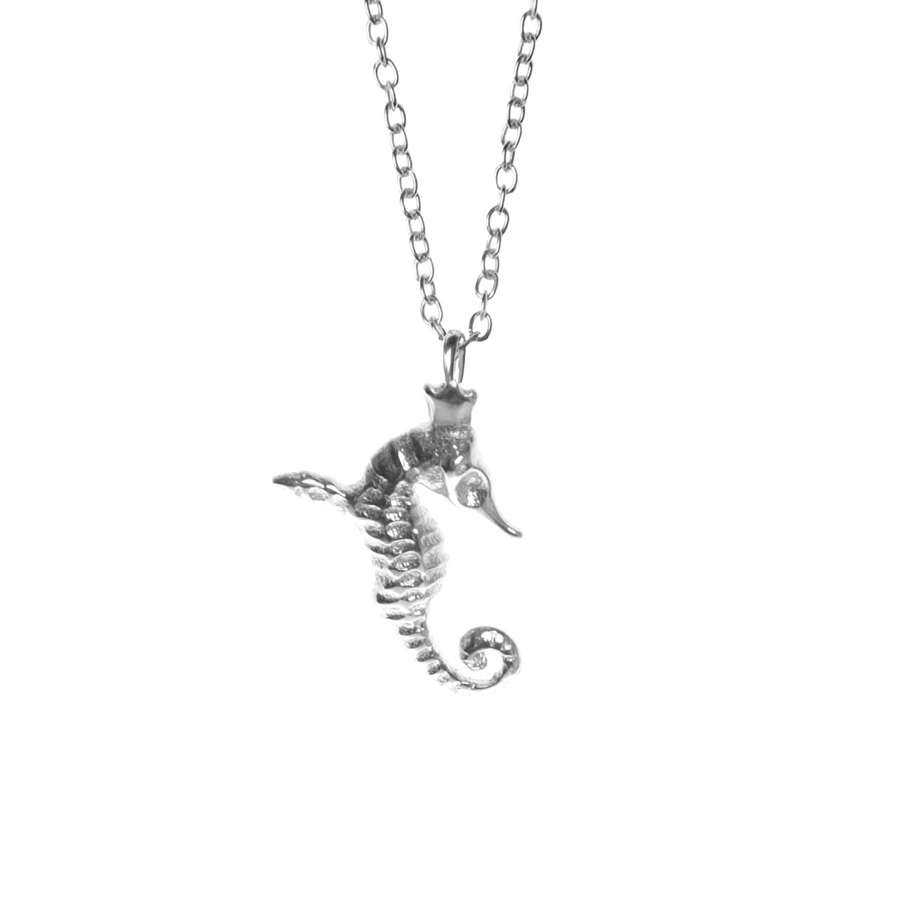 Mini Hippocamp Silver Pendant | Hertwill