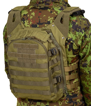 Plate Carrier with a backpack - military green | Hertwill