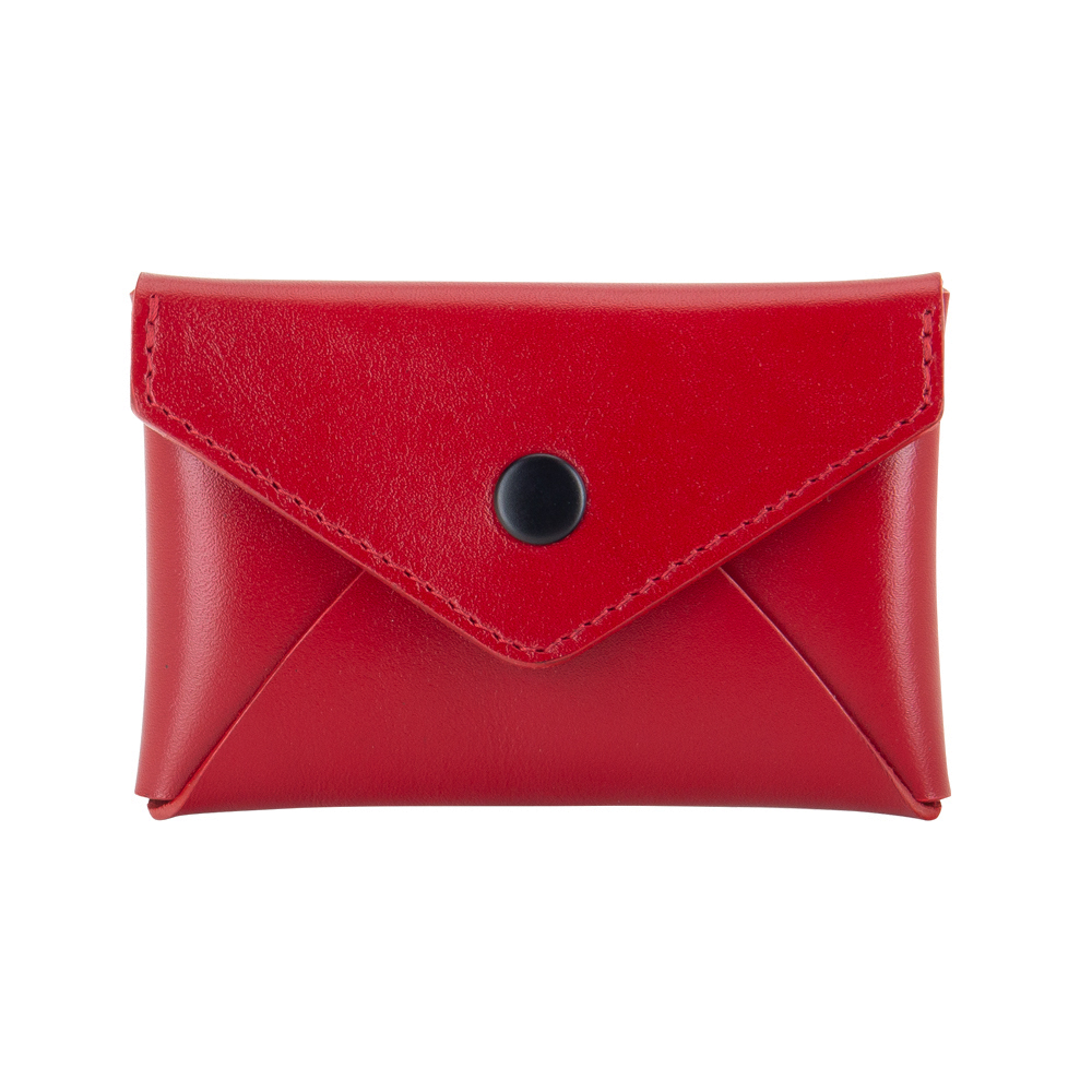 Small Envelope Wallet - Red | Hertwill