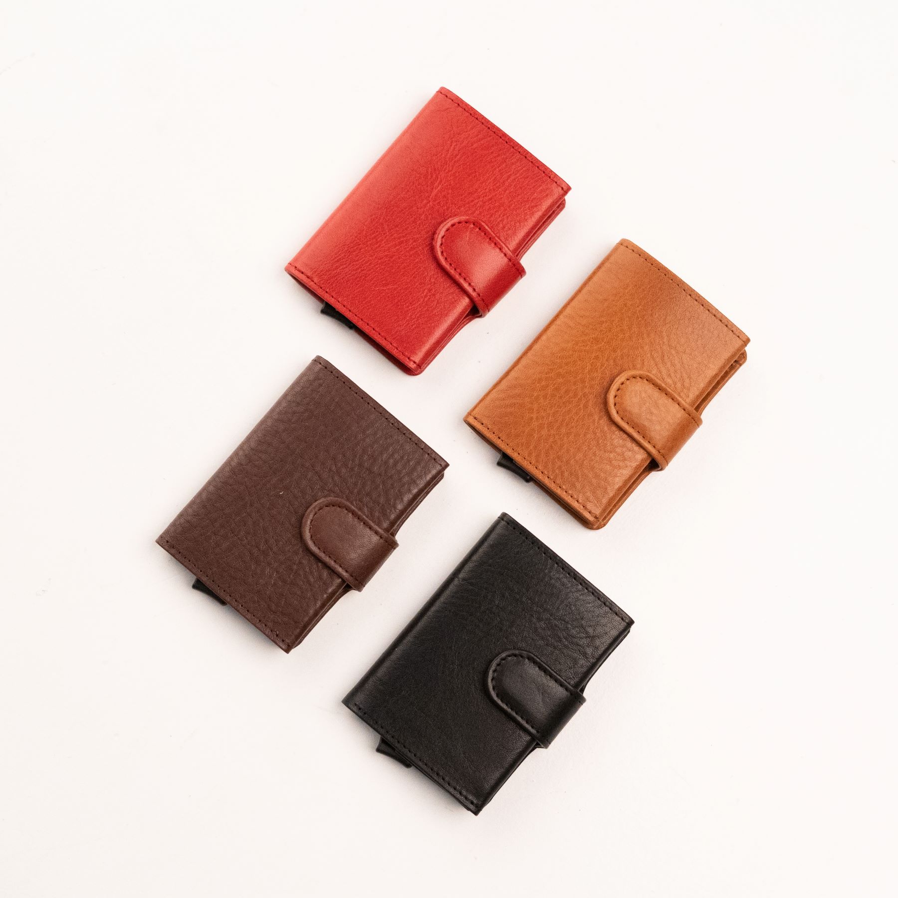 Leather Wallet 40-25 with RFID/NFC Blocking Card Holder | Hertwill