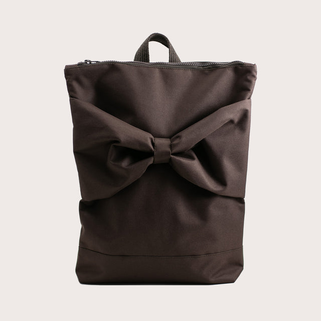 Waterproof Backpack - Brown Bow | Hertwill