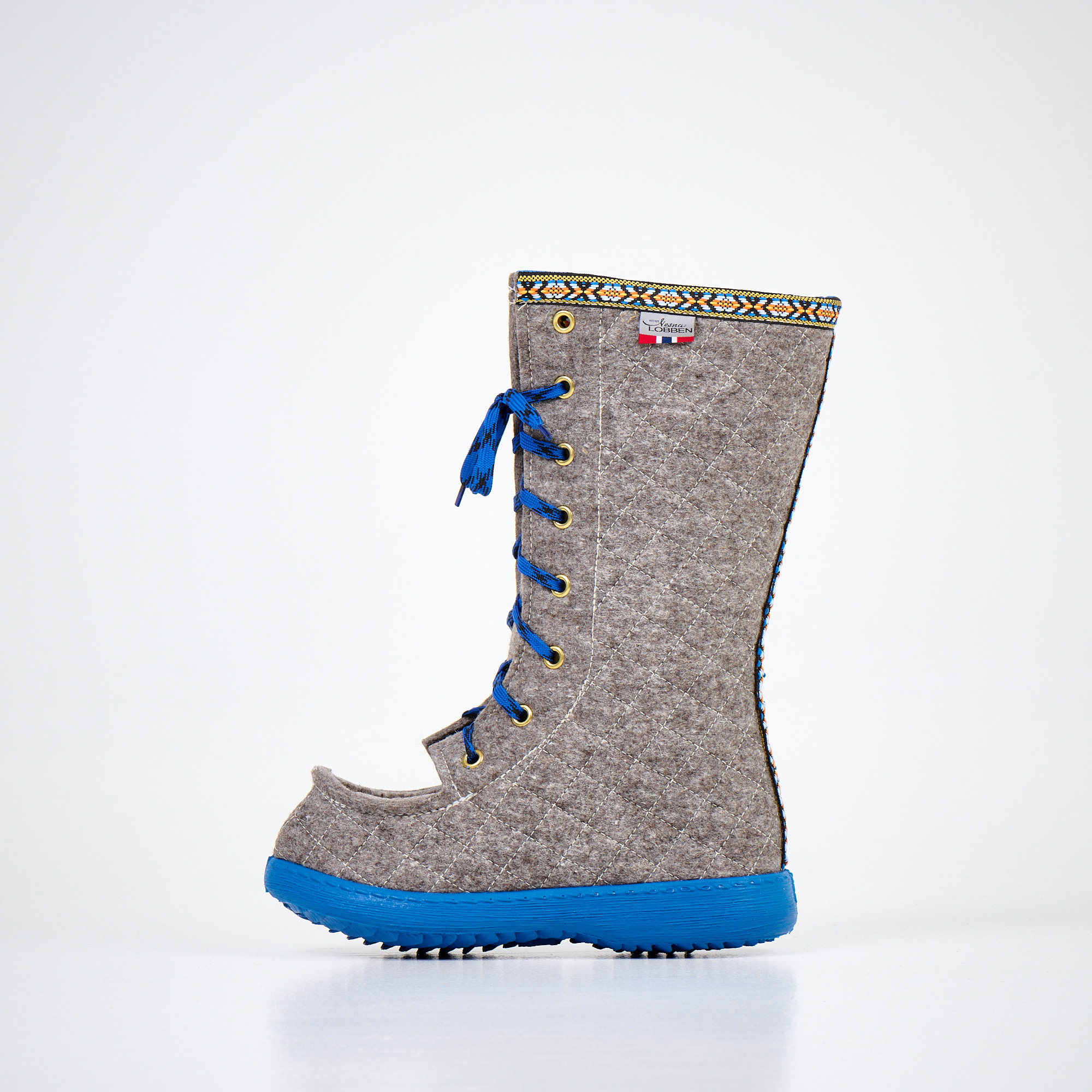 Polar Lobben Felt Boots - Grey | Hertwill