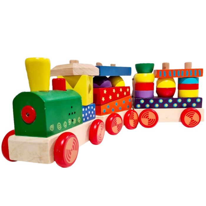 Giant Block Train With Sound | Hertwill