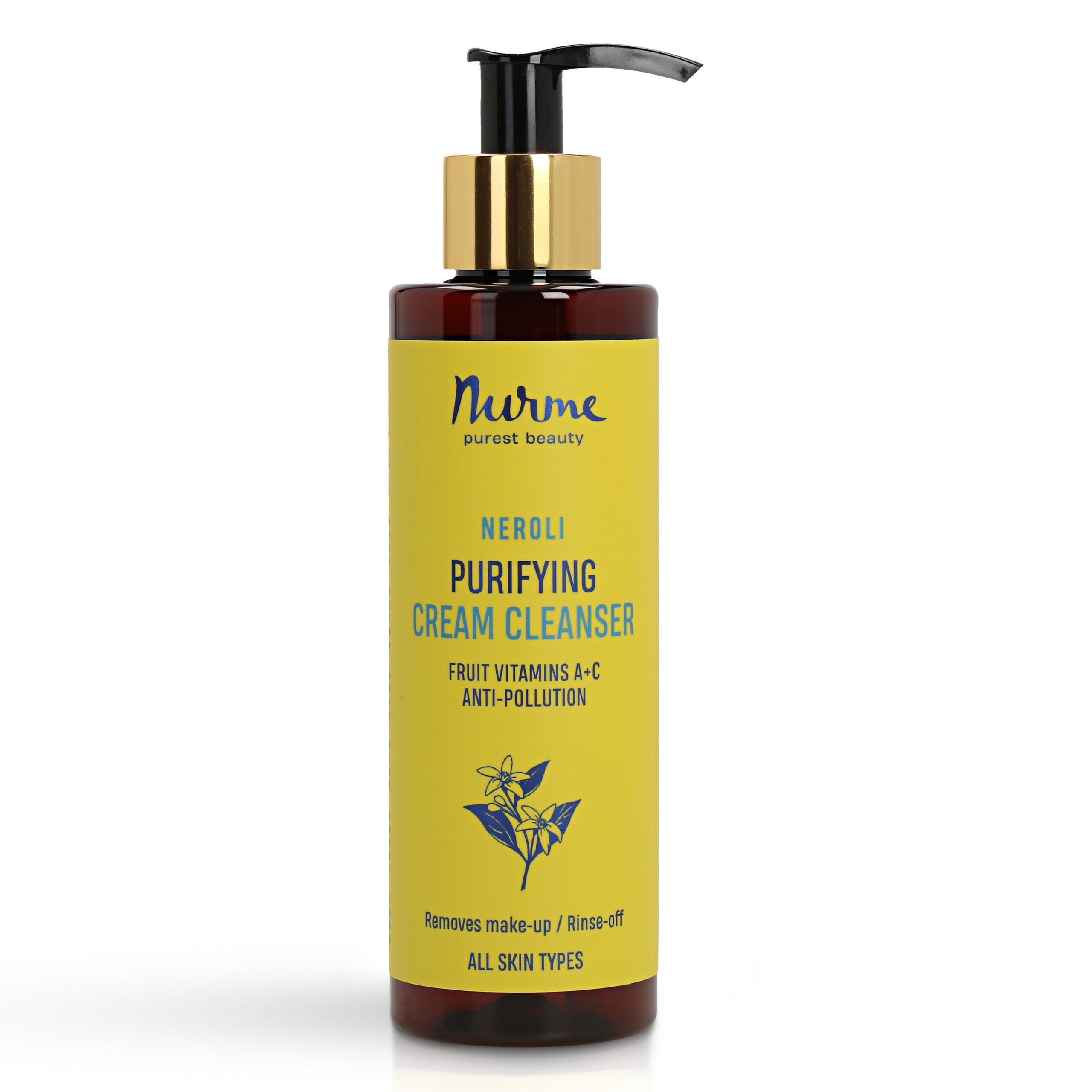 Neroli Cleansing Cream-Foam, 200ml | Hertwill