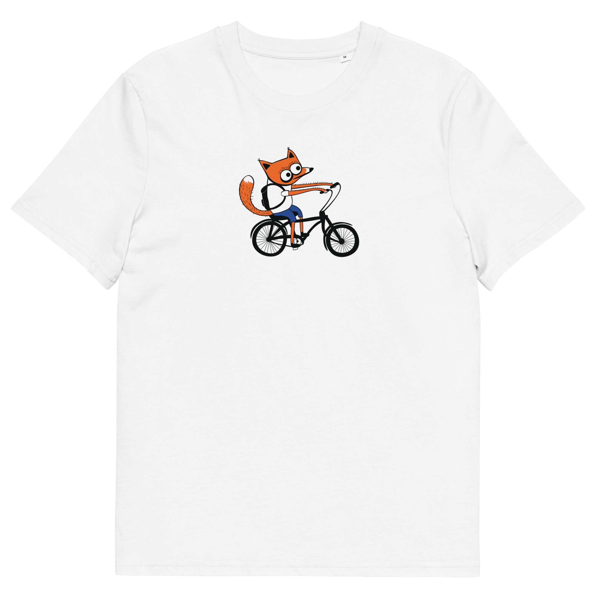 Unisex Biker Fox T-Shirt | Hertwill