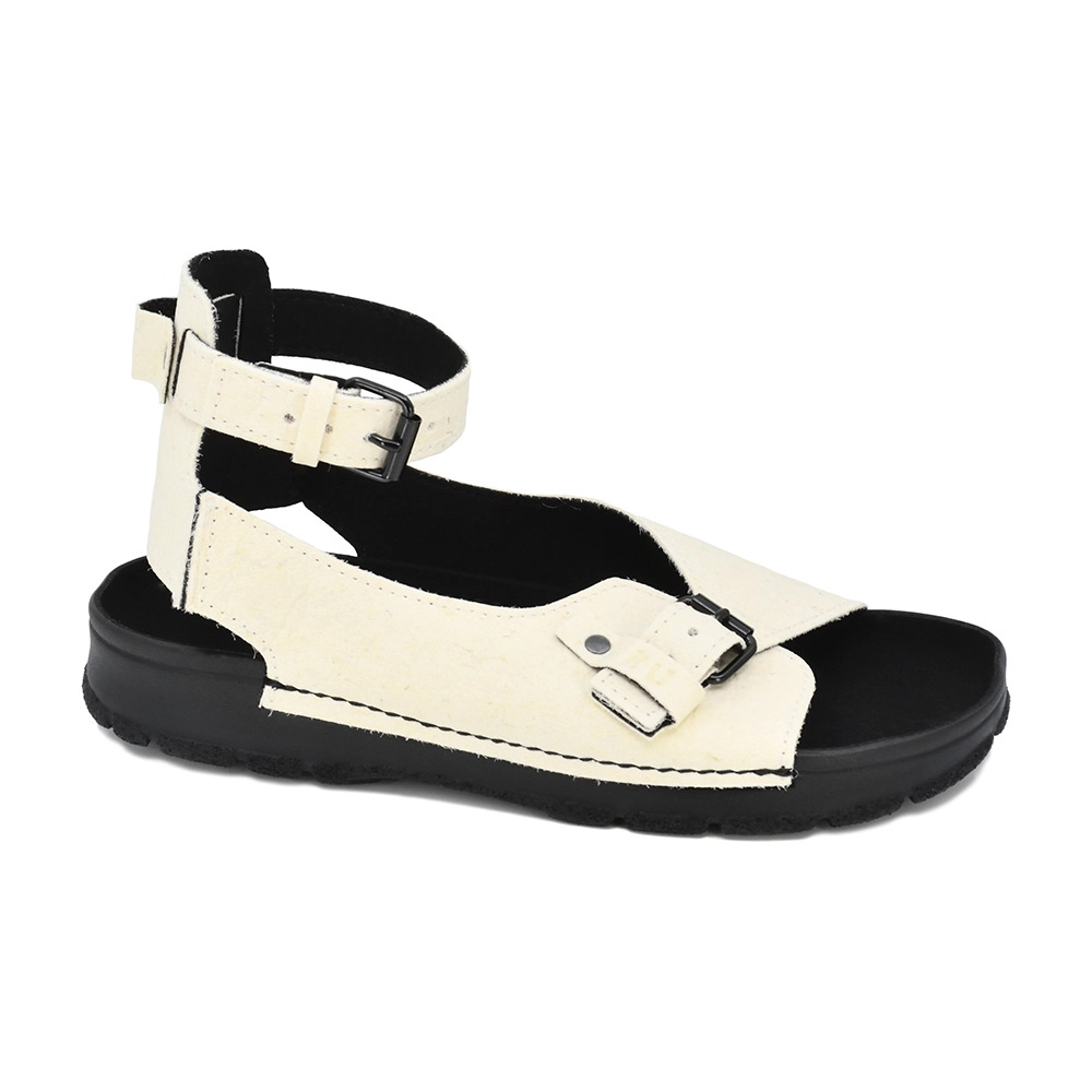TOKU Athens Vegan Sandals - White | Hertwill
