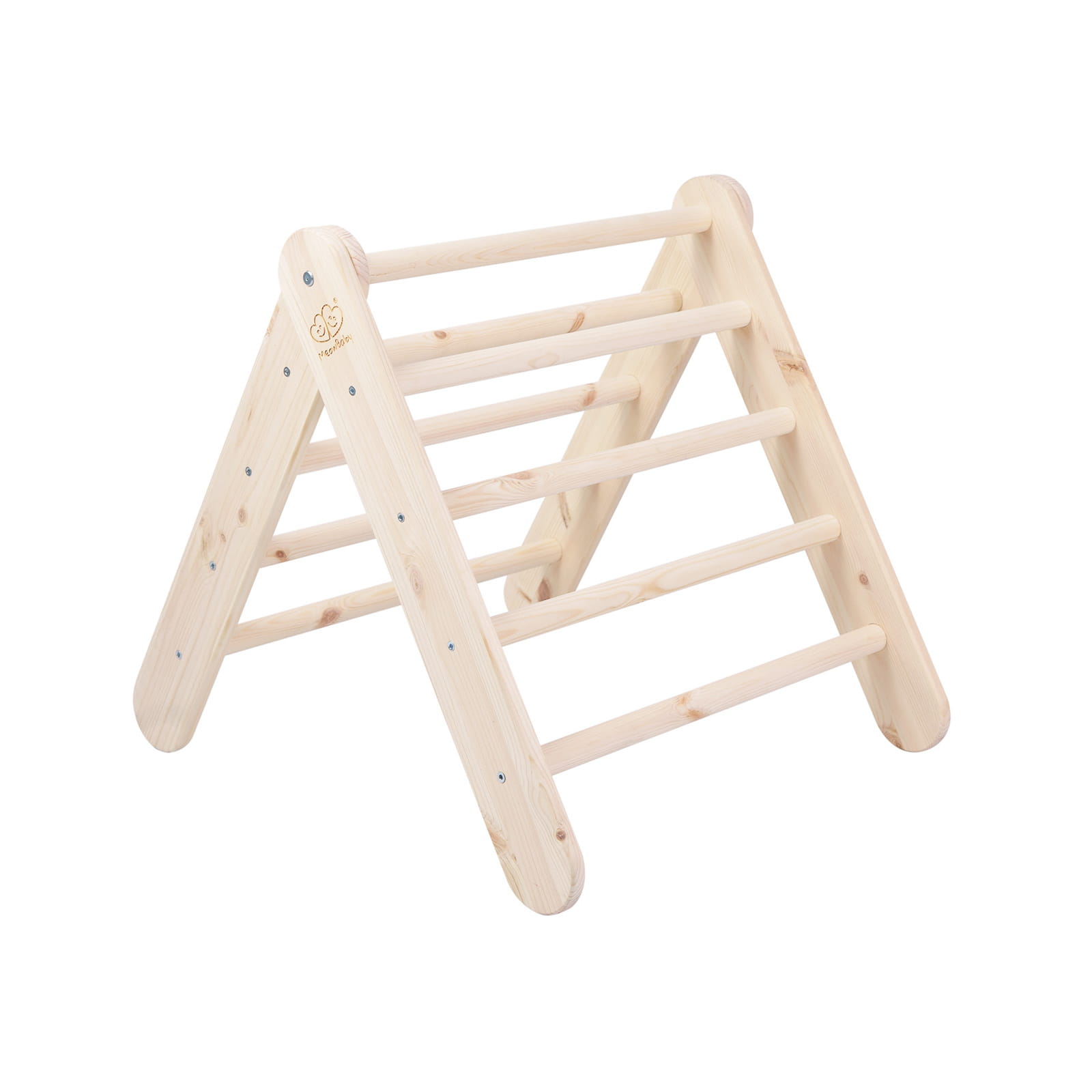 Wooden Pikler Climbing Ladder - Natural Wood | Hertwill