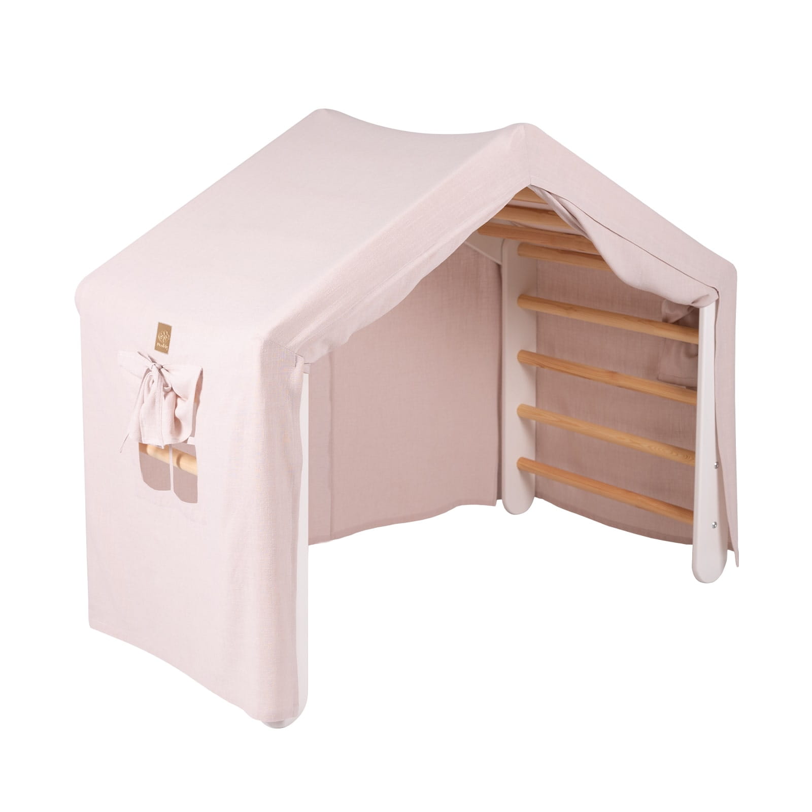 Large White Ladder House With a Pink Cover | Hertwill