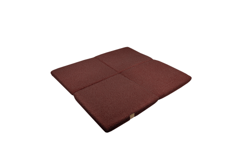 Play Mat for Kids - Square Bearly Brown | Hertwill