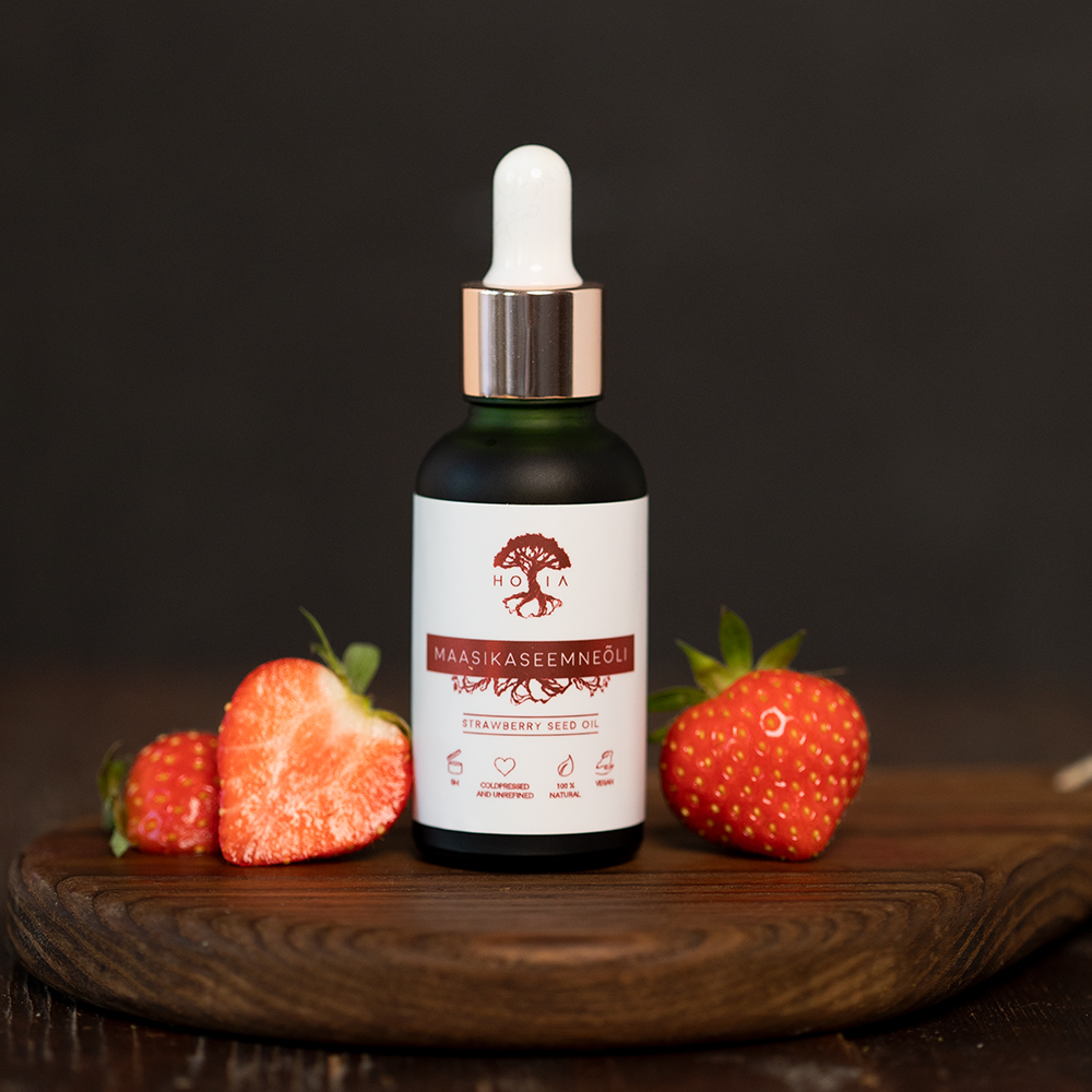 Strawberry Seed Oil, 30ml | Hertwill